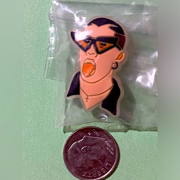 Accessories | Bad Bunny Rapper Singer Glow In The Dark Crocs Shoes ...